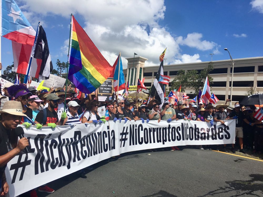 Puerto Rican Protestors Get the Goods | Reform & Revolution