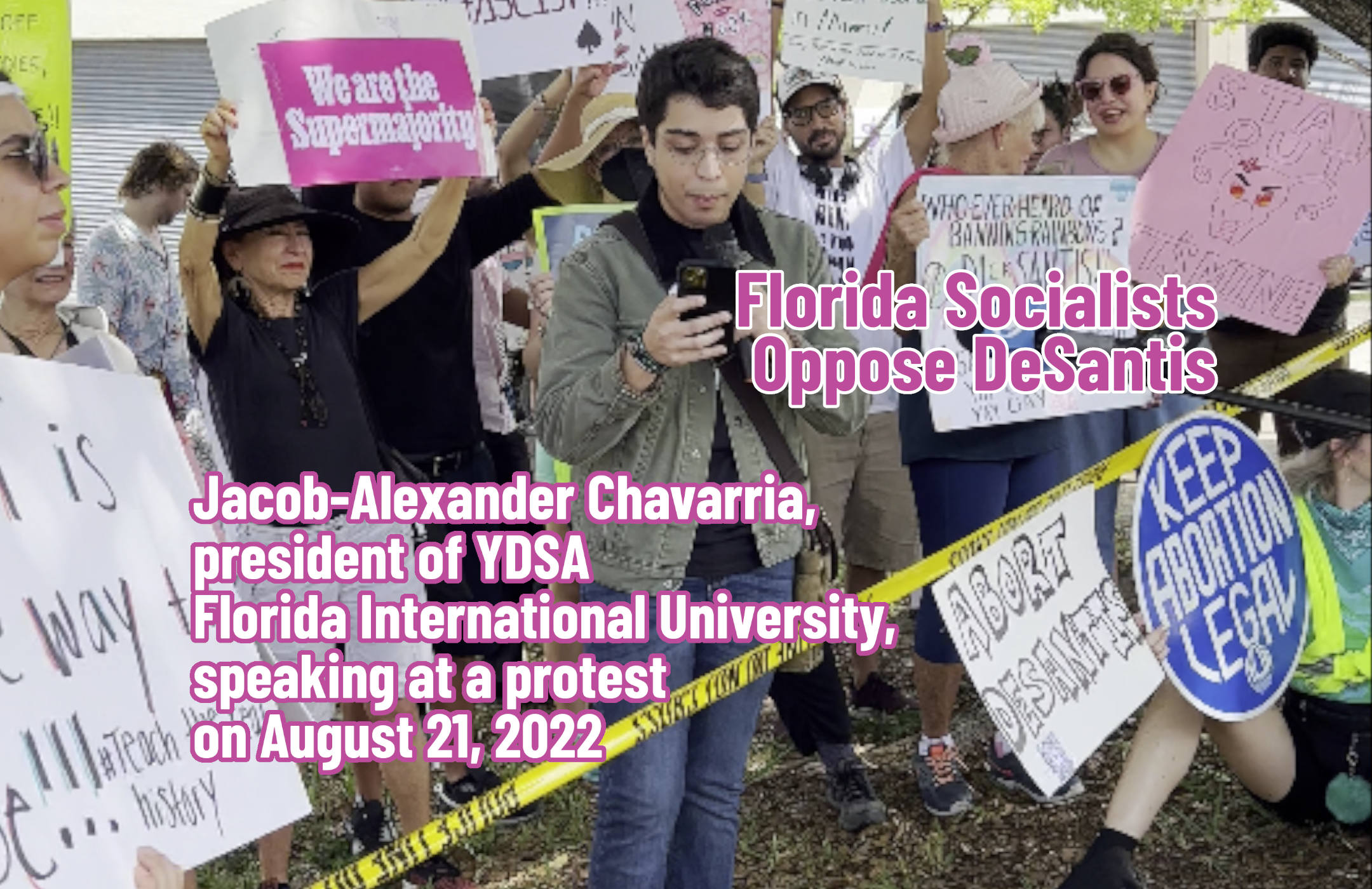 Florida Socialists Oppose DeSantis | Reform & Revolution